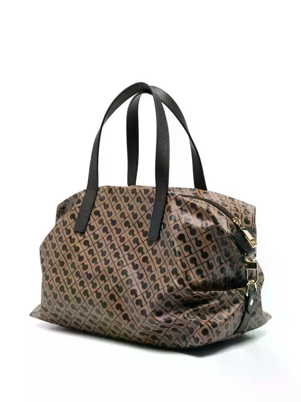 GHERARDINI Monogram-print Bowling Shoulder Bag