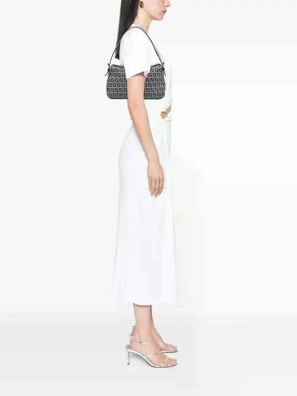 Fendi Zuchino Double Flap Shoulder Bag