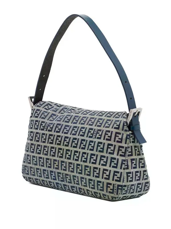Fendi Zuchino Double Flap Shoulder Bag