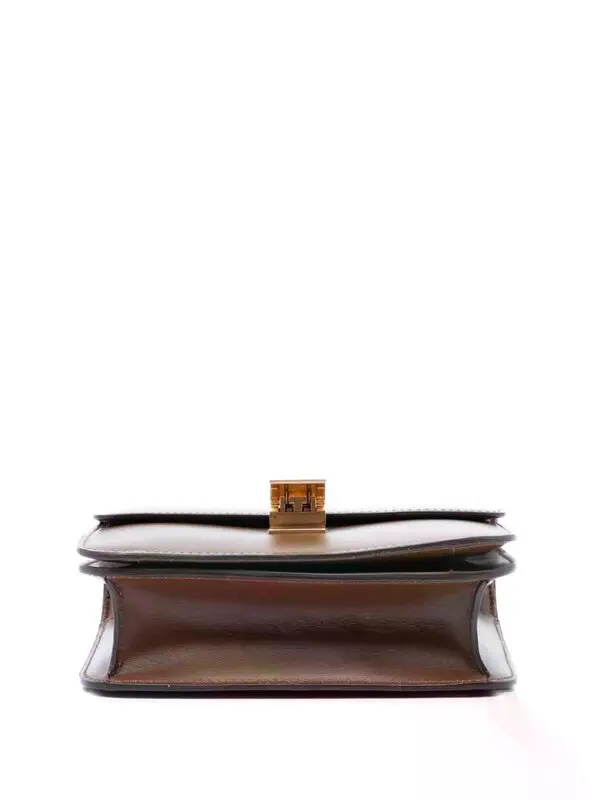 Celine Teen Calfskin Classic Box Cross Body Bag - Brown