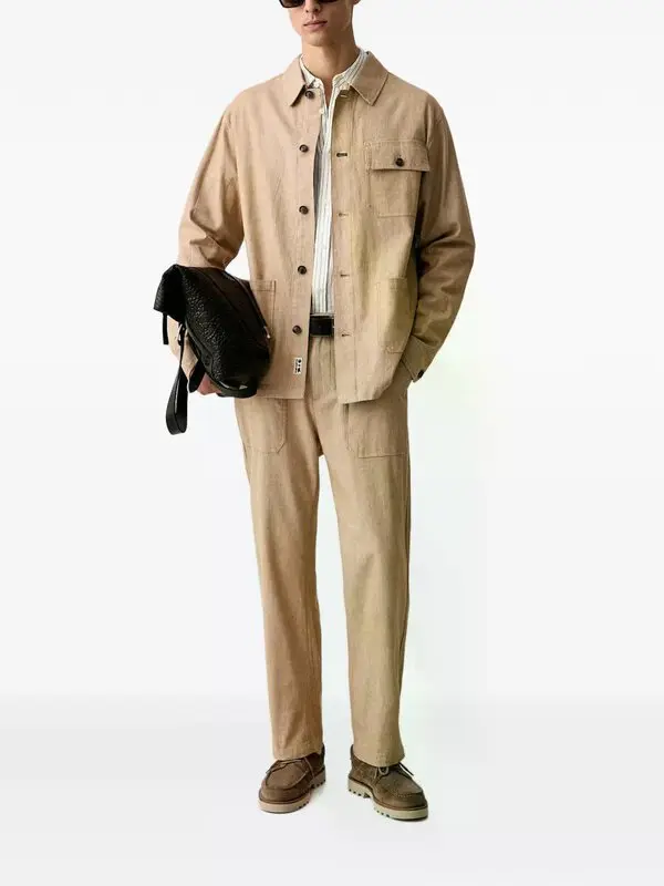 Scotch & Soda Button-up Patch-pocket Jacket