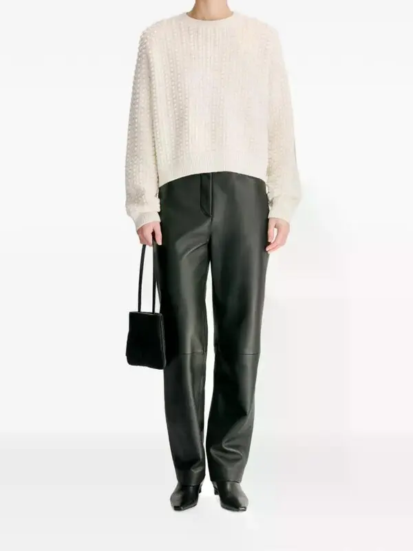Loulou De Saison Cashmere Bubble-stitch Jumper