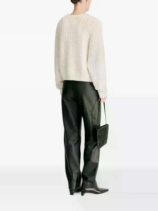 Loulou De Saison Cashmere Bubble-stitch Jumper