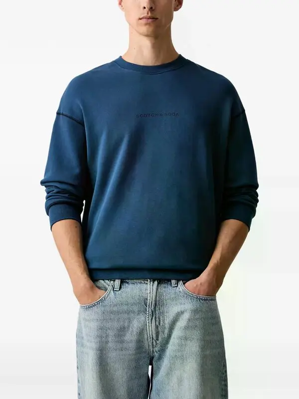 Scotch & Soda Logo-print Sweater