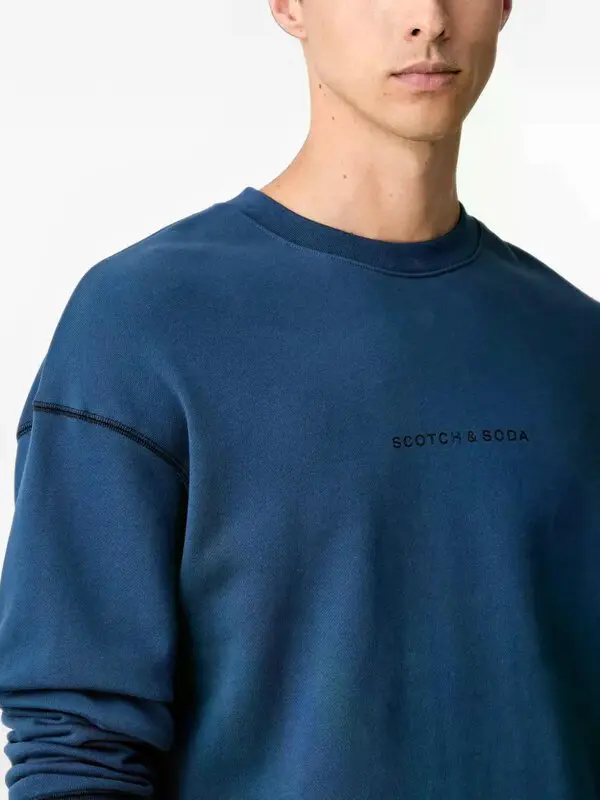 Scotch & Soda Logo-print Sweater