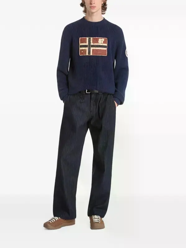 NAPAPIJRI Archive Flag-patch Sweater
