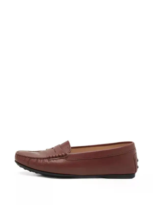 TOD'S Leather Gommino Loafers