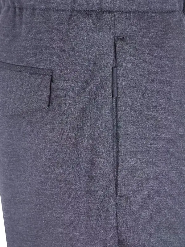 LARDINI Straight-leg Wool Trousers