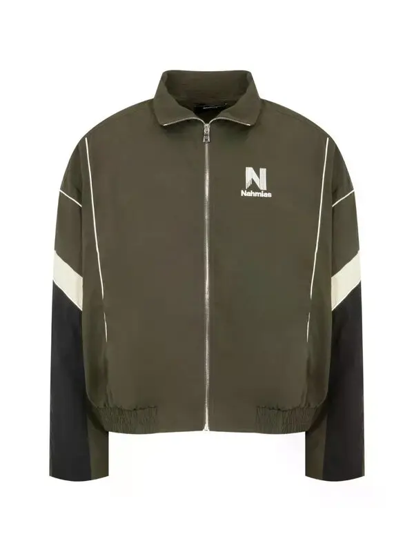 NAHMIAS Logo-print Panelled Jacket