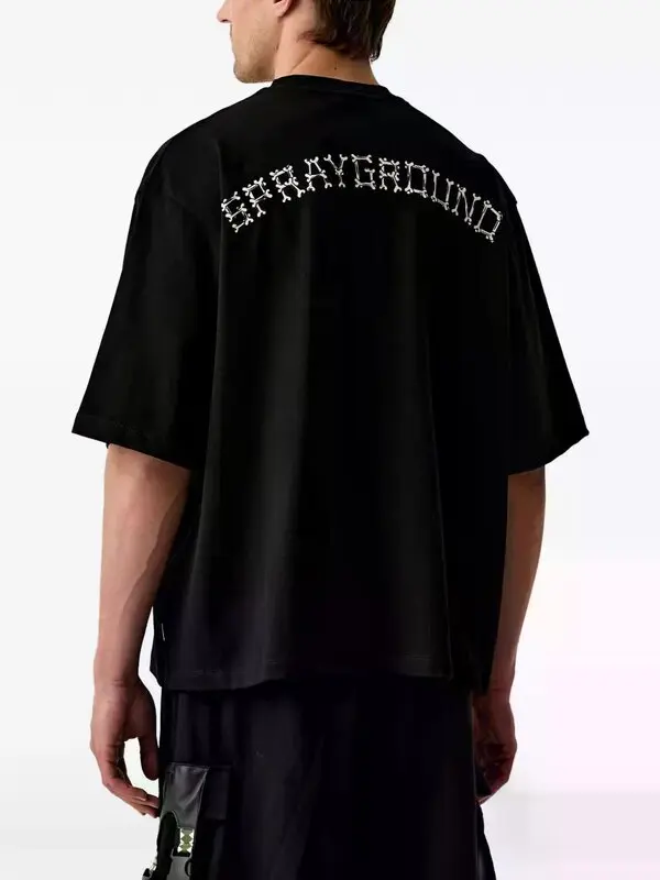 SPRAYGROUND Glow In The Dark Shark Bone Graphic-print T-shirt