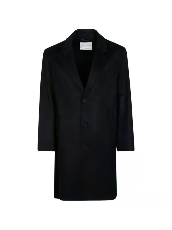 AMARANTO Oversized Single-breasted Coat