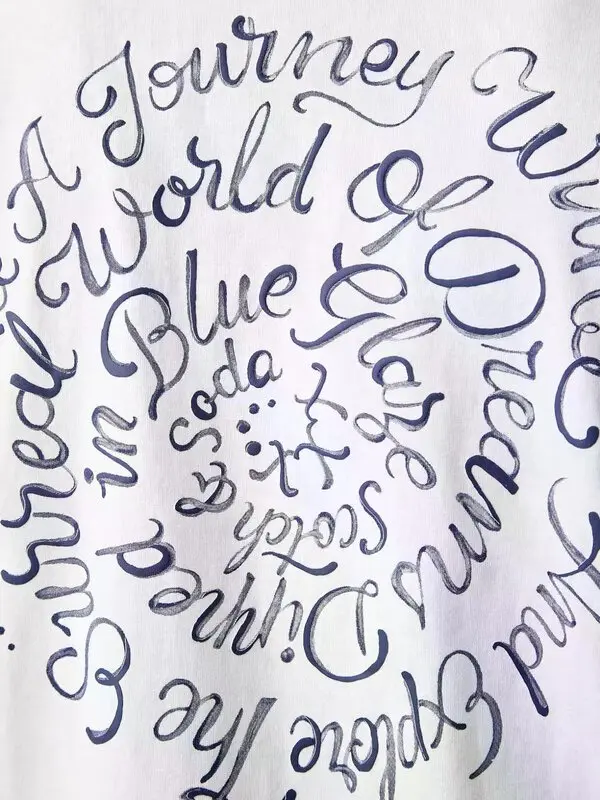 Scotch & Soda X Royal Delft Graphic-print T-shirt - White