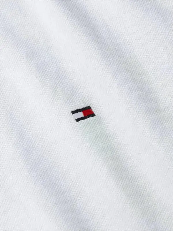 Tommy Hilfiger Logo-embroidered Piqué Polo Shirt