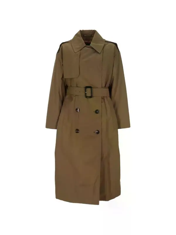 Max Mara Double-breasted Belted Coat