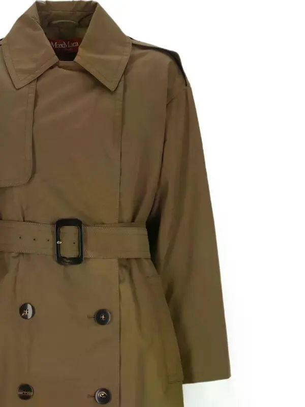 Max Mara Double-breasted Belted Coat