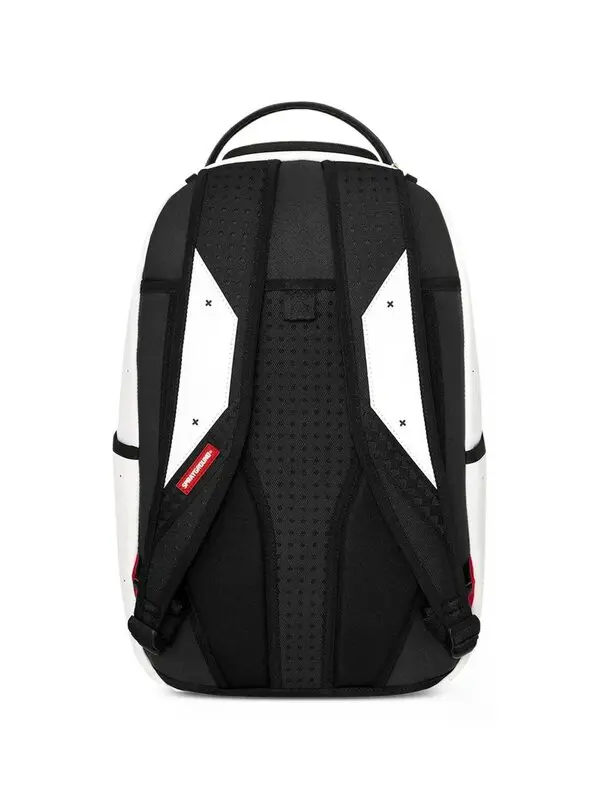 SPRAYGROUND Shark Central Liquid Chrome Backpack - White