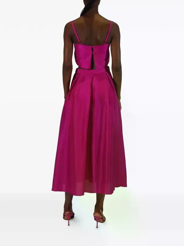 Azeeza Sheridan Pleated Maxi Skirt