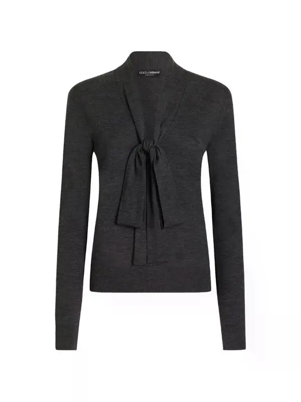 Dolce & Gabbana Virgin Wool Pullover - Grey