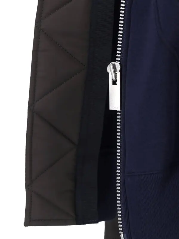 Herno Hooded Zip Jacket - Blue