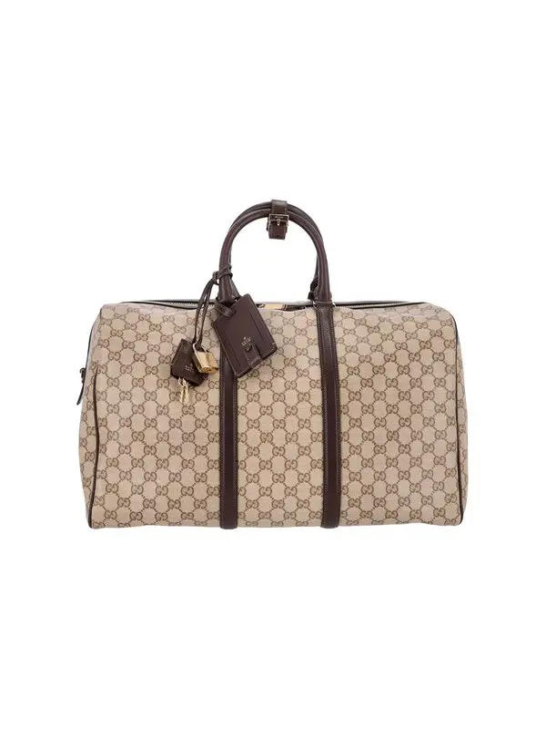 Gucci Medium Travel Bag "essence Classic - Beige
