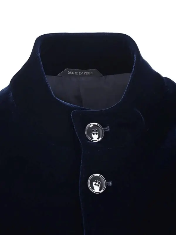 Giorgio Armani Velvet Jacket - Blue