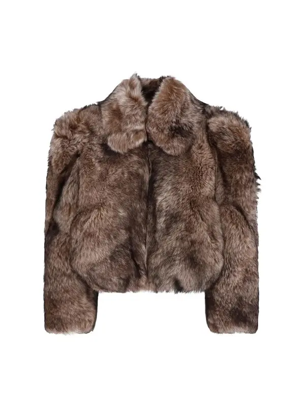 Chloé Shearling Crop Jacket