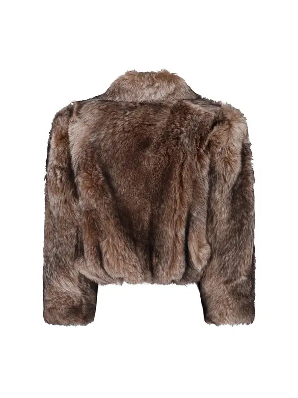 Chloé Shearling Crop Jacket