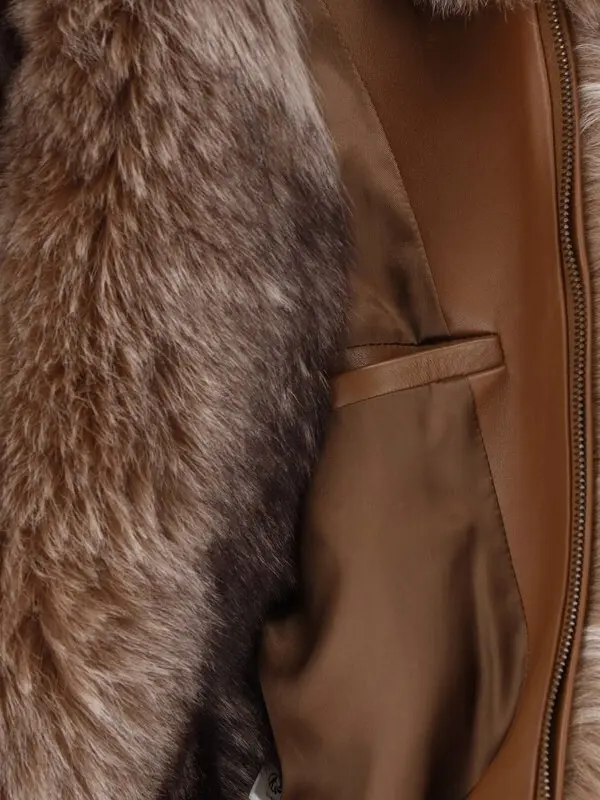 Chloé Shearling Crop Jacket
