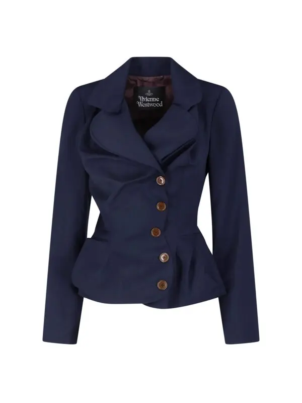 VIVIENNE WESTWOOD Jacket "drunken Tailored - Blue