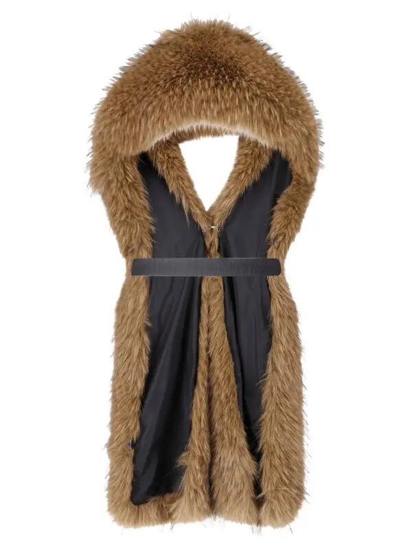 Moncler Faux Fur Scarf