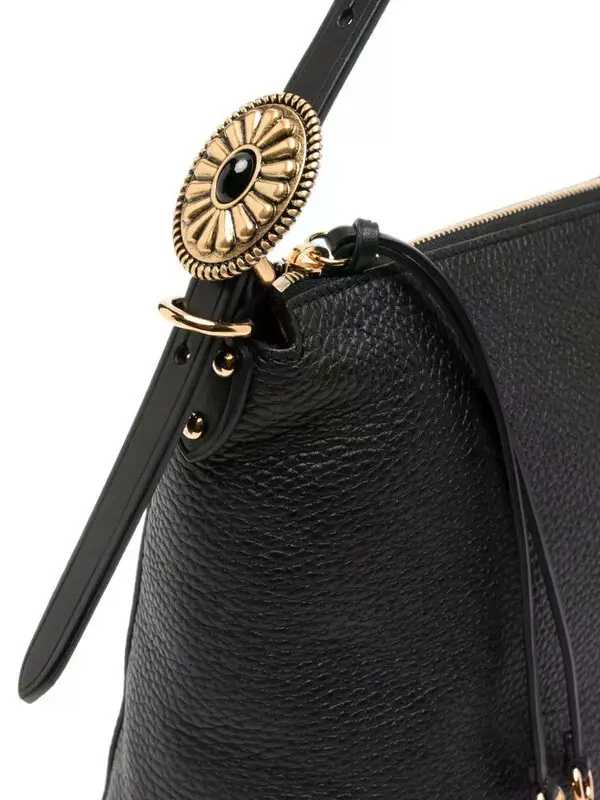 Etro Grainy Leather Shoulder Bag