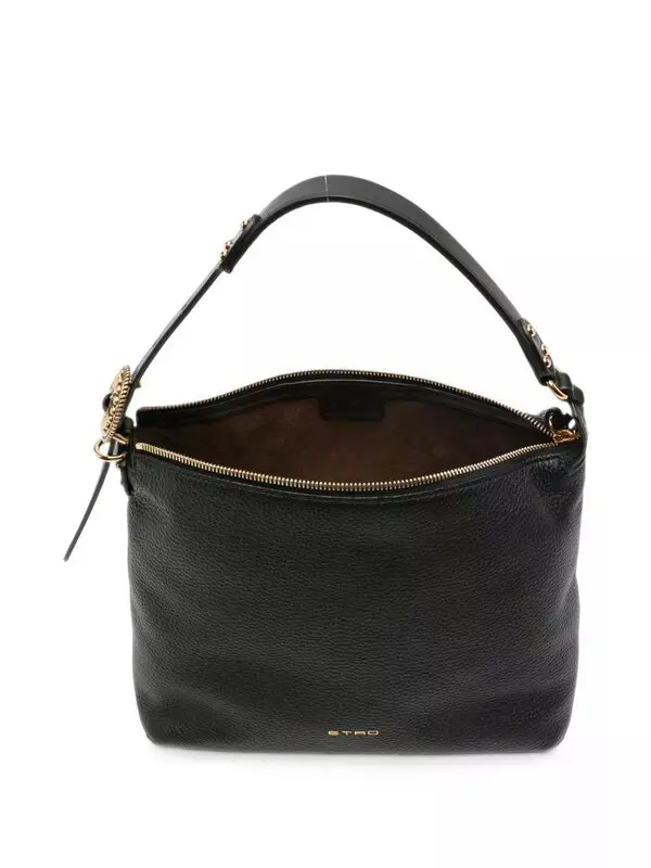 Etro Grainy Leather Shoulder Bag