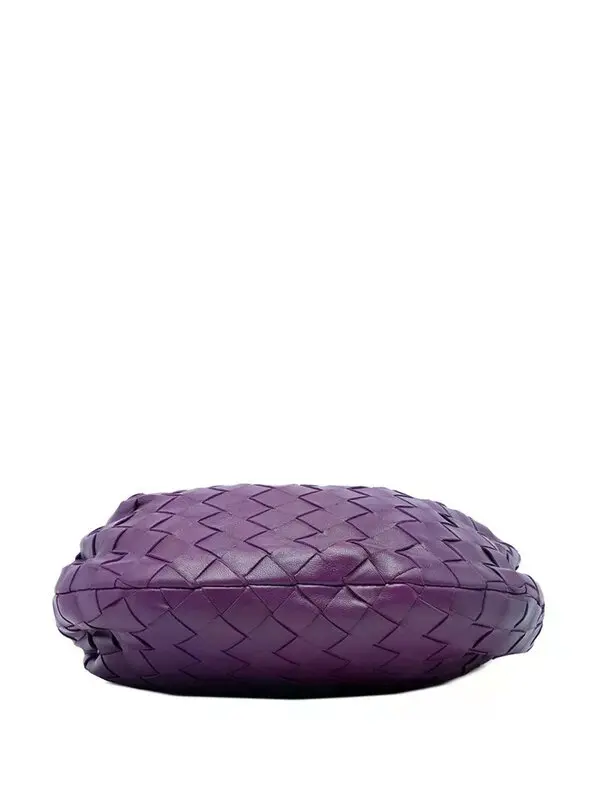 Bottega Veneta Mini Nappa Intrecciato Jodie Hobo Bag - Purple