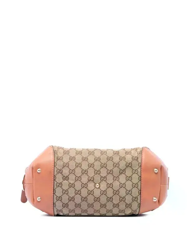 Gucci Gg Canvas Heart Bit Satchel