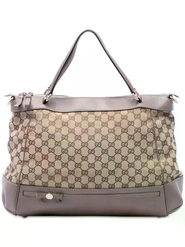 Gucci Gg Canvas Mayfair Satchel