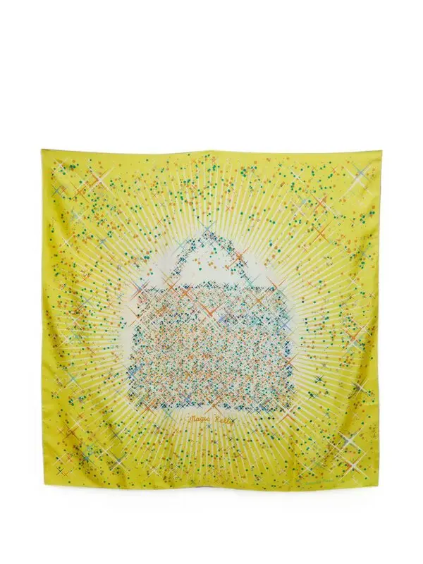 Hermès Magic Kelly Square Scarf - Yellow