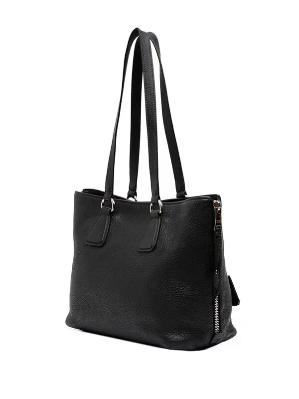 Prada Vitello Daino Side Zip Tote Bag