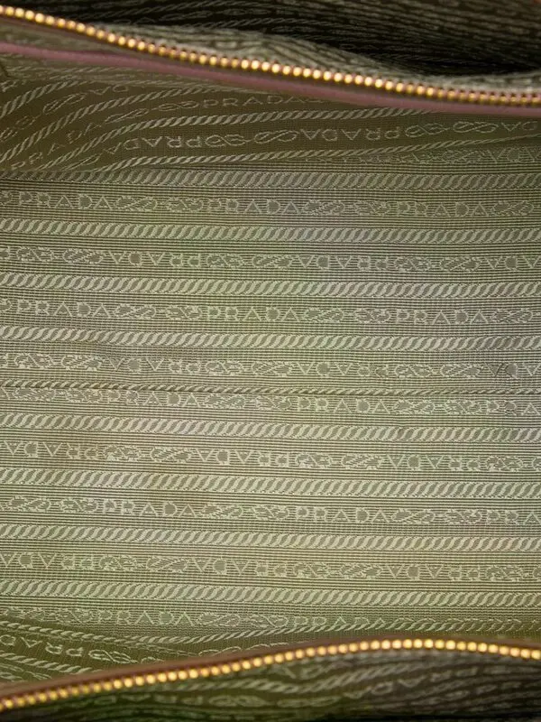 Prada Medium Bicolor Saffiano Lux Galleria Satchel