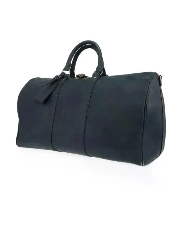 LOUIS VUITTON Damier Keepall Travel Bag - Blue