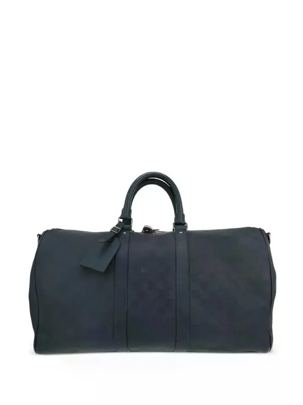 LOUIS VUITTON 2014 45 Damier Keepall Travel Bag - Blue