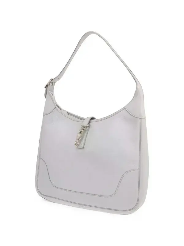 Hermès Trim Togo Leather Shoulder Bag - Blue
