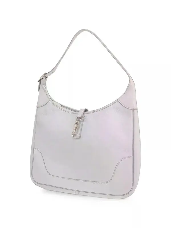 Hermès Trim Togo Leather Shoulder Bag - Blue