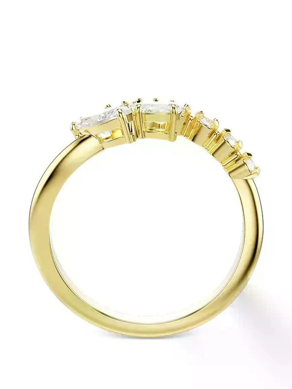 SWAROVSKI Mesmera Crystal-embellished Wrap Ring - Gold