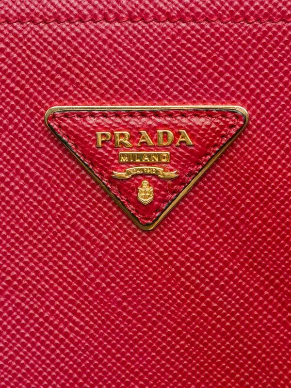 Prada Saffiano Cuir Double Satchel