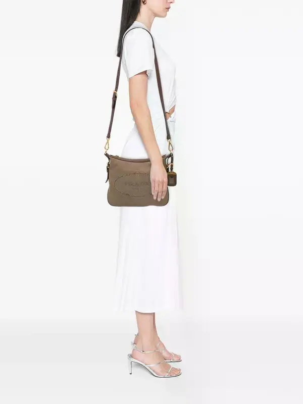 Prada Canapa Logo Crossbody Bag