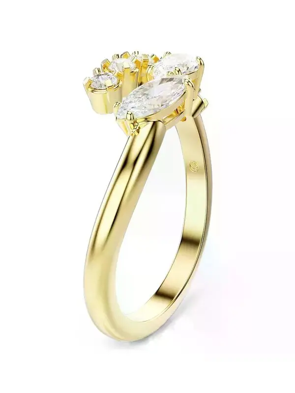 SWAROVSKI Crystal-embellished Open-band Ring - Gold