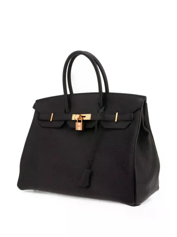 Hermès Birkin Togo Leather Tote Bag - Black