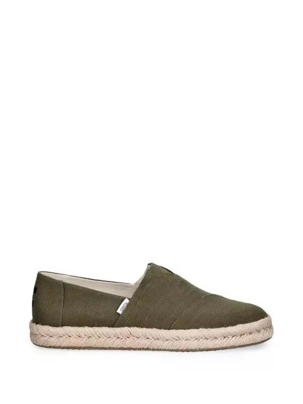Toms Alpargata Rope 2.0 Braided-sole Espadrilles - Green