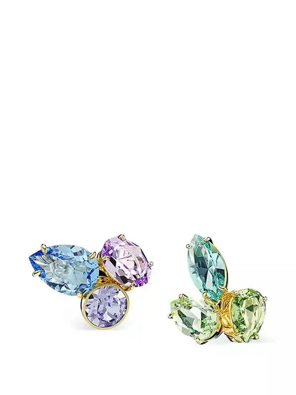 SWAROVSKI Gema Crystal-embellished Ear Cuffs - Gold