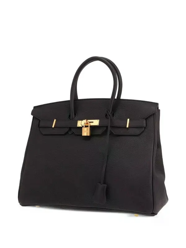Hermès Birkin Togo Leather Tote Bag - Black